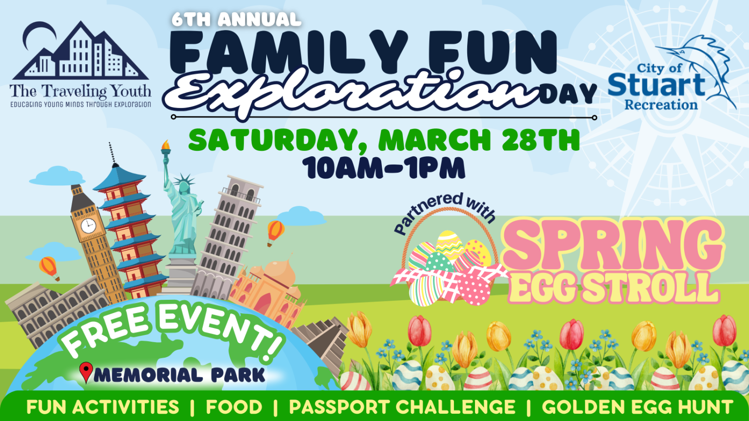 6th Annual Family Fun Exploration Day – The Traveling Youth